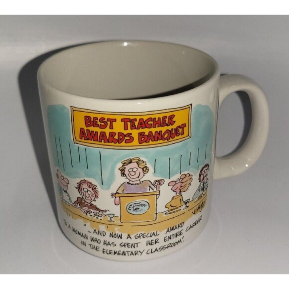 GANZ | Dining | Vintage Humorous Best Teacher Award Coffee Mug By Ganz ...